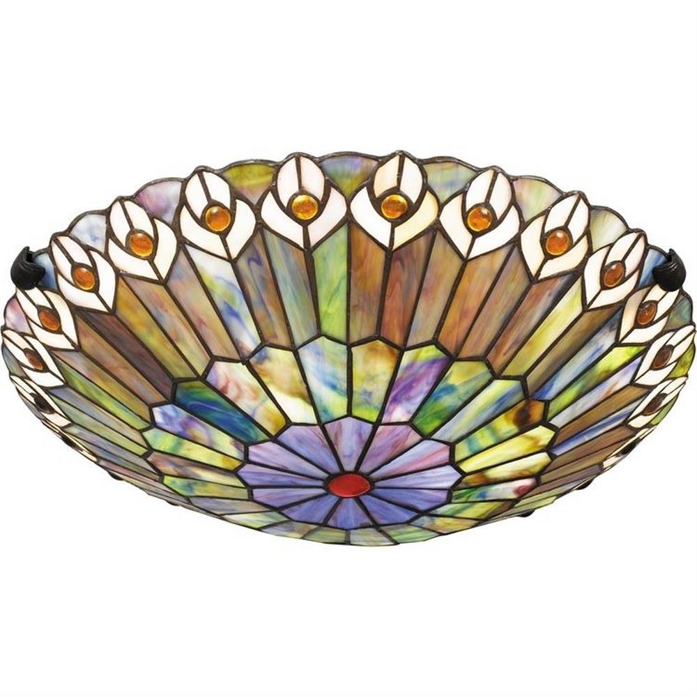 Bailey Street Home - 71-BEL-3093887 - 2 Light Tiffany Ceiling Flush ...