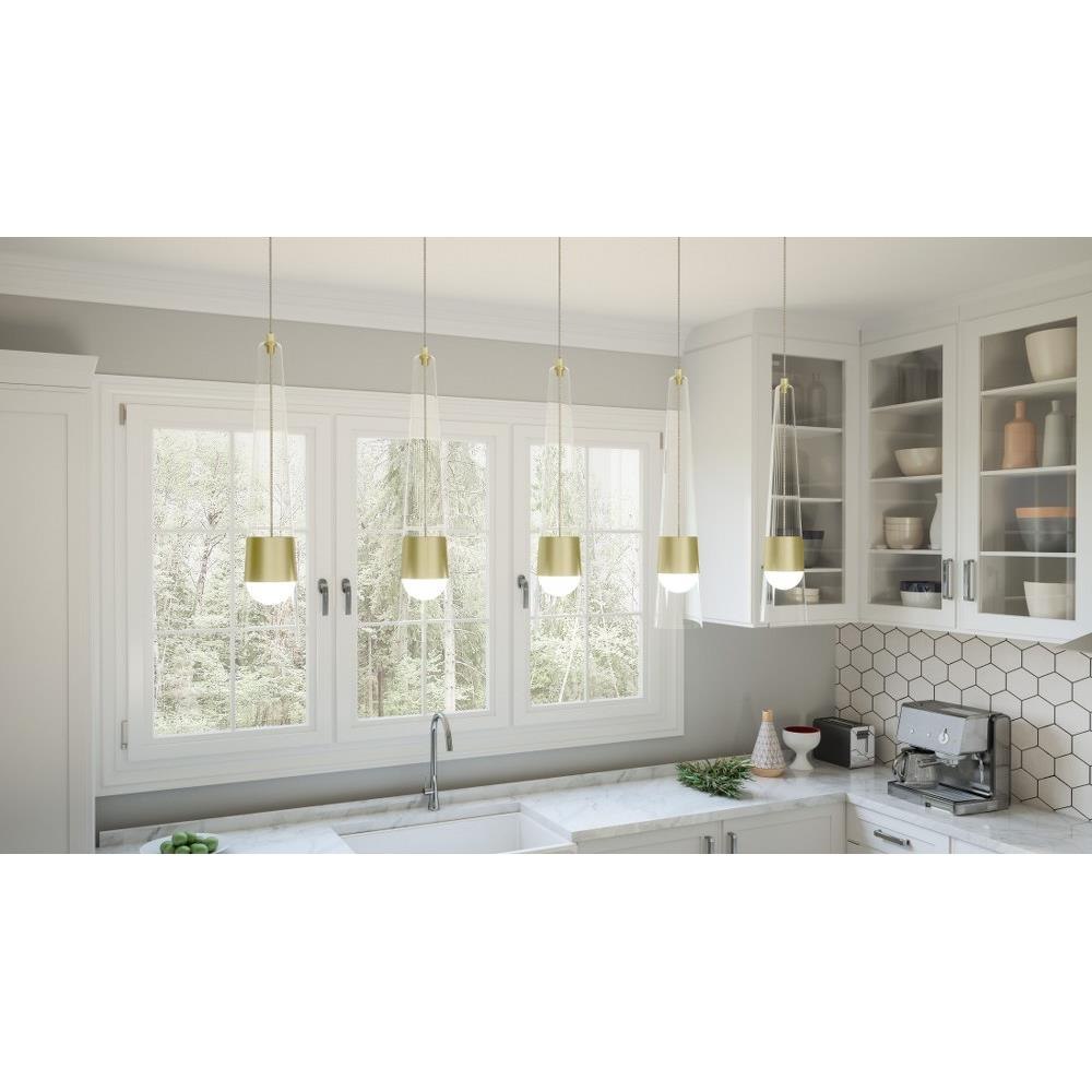 Bailey Street Home - 71-BEL-4618524 - Sutherland Mill 5-Light LED Linear Island Light with Cone ...