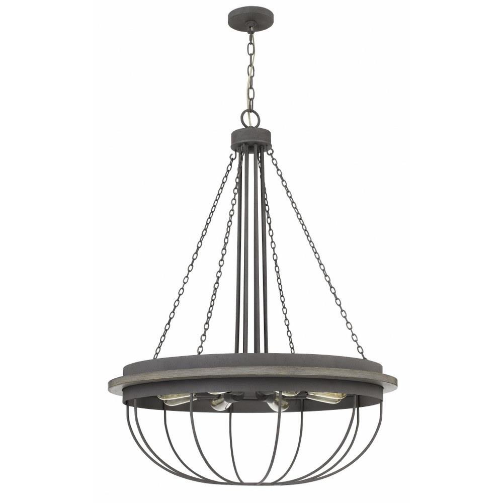 Cal Lighting - FX-3748-8 - Nixa-8 Light Chandelier in Lifestyle/Lodge ...