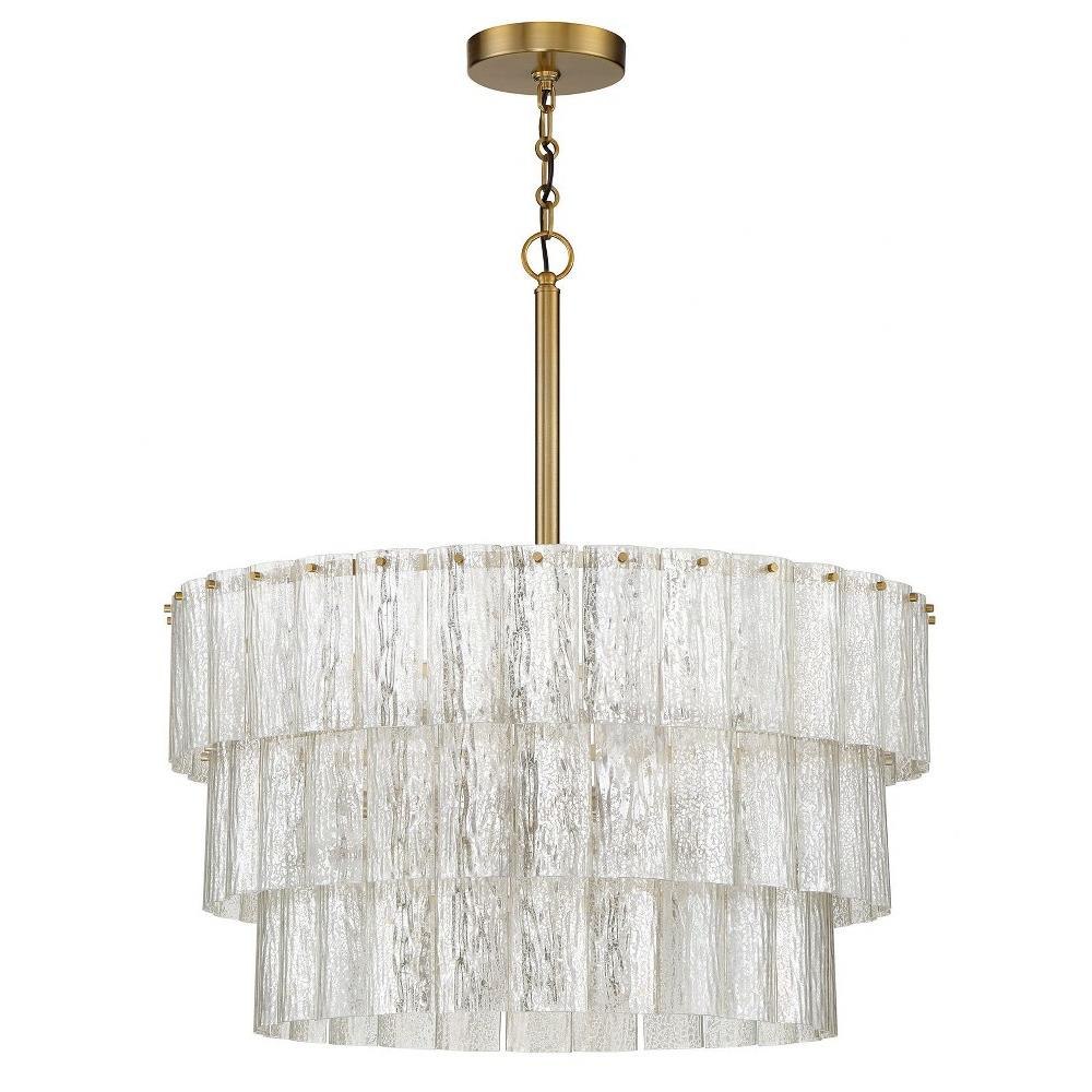 Craftmade Lighting - 48696-SB - Museo - Nine Light 3-Tier Pendant