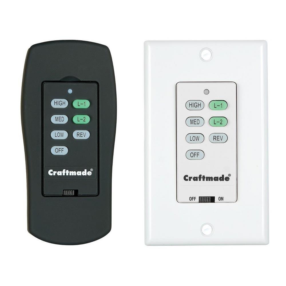 Craftmade Lighting - ICS-REMOTE - ICS - 3 Speed Wall Control with ...