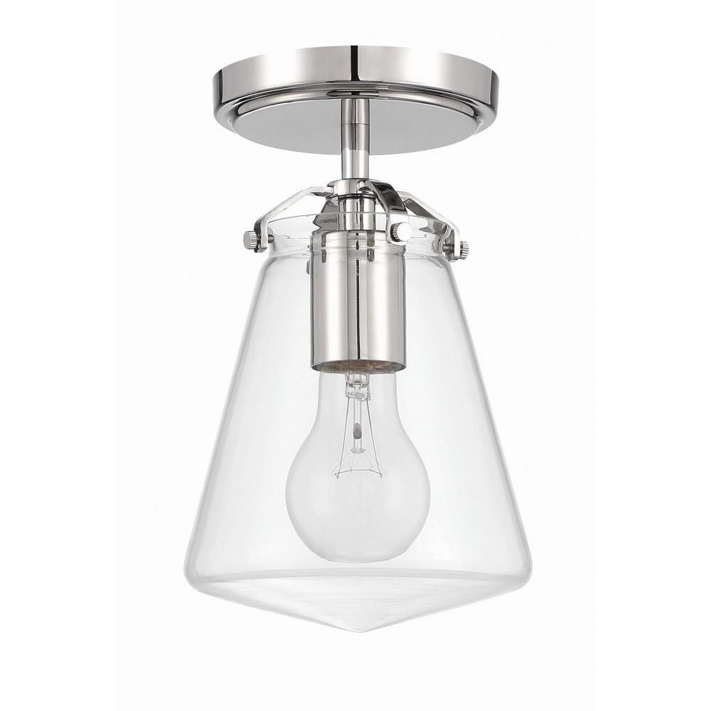 Crystorama Lighting - VSS-7002_CEILING - Voss - 1 Light Semi-Flush ...