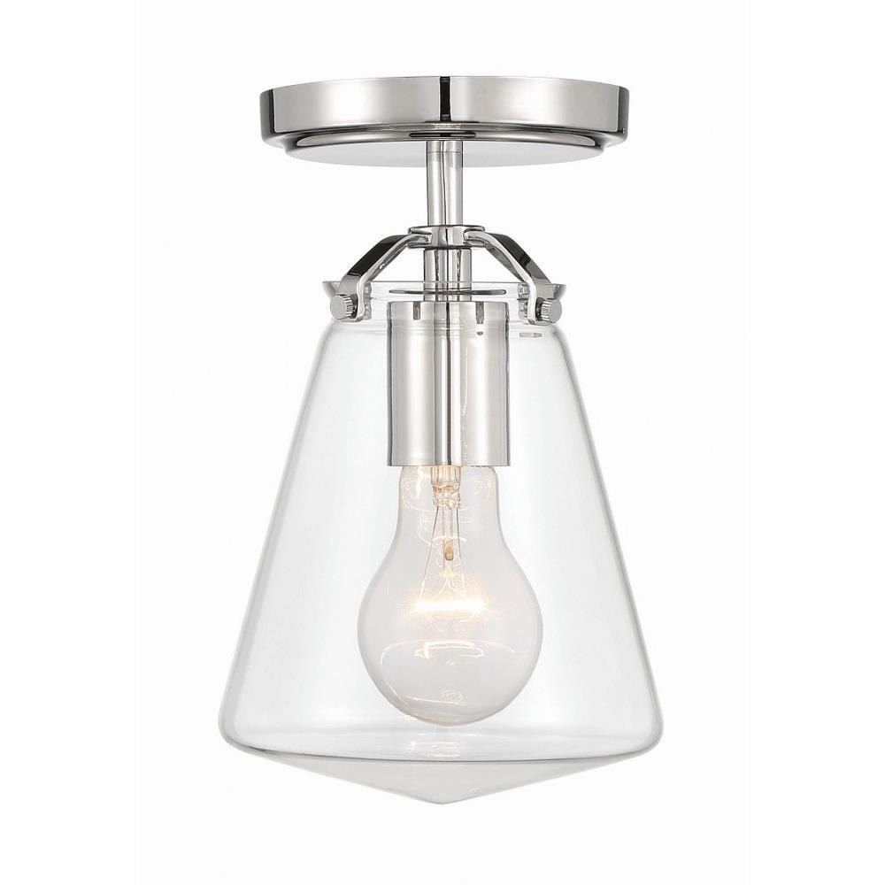 Crystorama Lighting - VSS-7002_CEILING - Voss - 1 Light Semi-Flush ...
