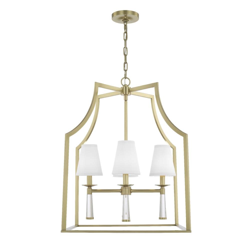 Crystorama Lighting - 8864 - Baxter - Four Light Chandelier in ...