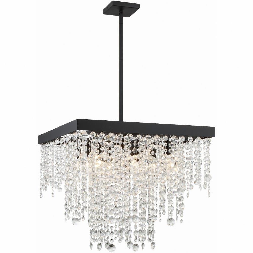 Crystorama Lighting - WIN-618-BF-CL-MWP - Winham - 8 Light Chandelier ...
