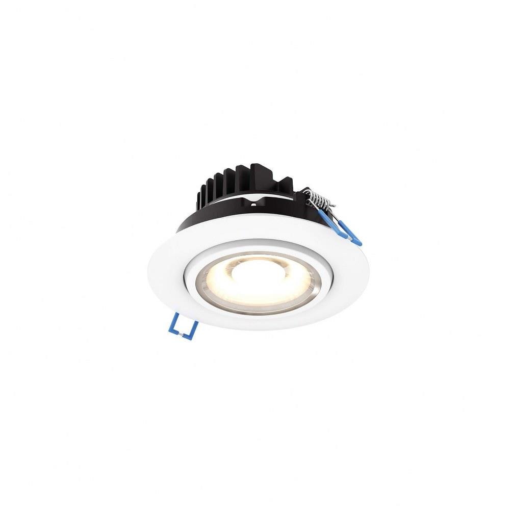 DALS Lighting - GMB4-3K - 11W 1 LED Round Recessed Gimbal Light-3.9 ...