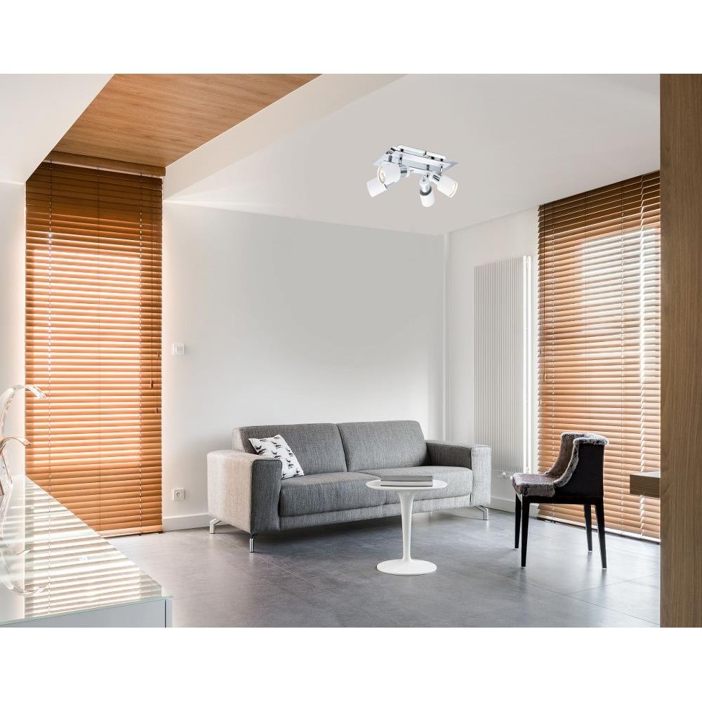Eglo Lighting - 200324A - Davida - 4 Light Semi-Flush Mount