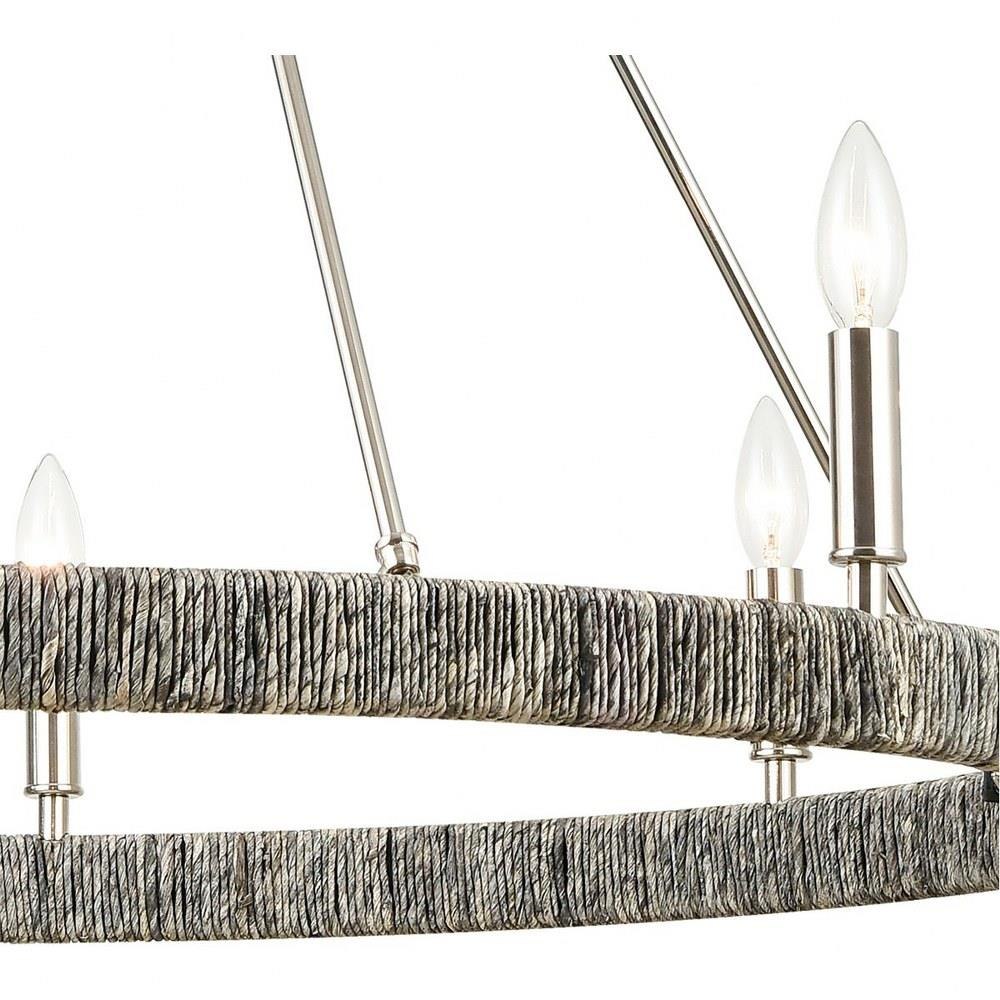 Elk Home - 32516/8 - Abaca - 8 Light Chandelier-32 Inches Tall and 36 ...