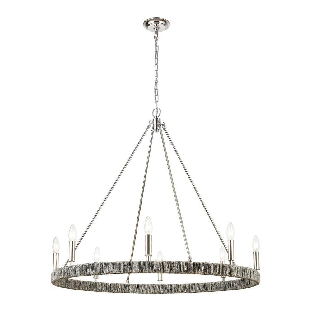 Elk Home - 32516/8 - Abaca - 8 Light Chandelier-32 Inches Tall and 36 ...