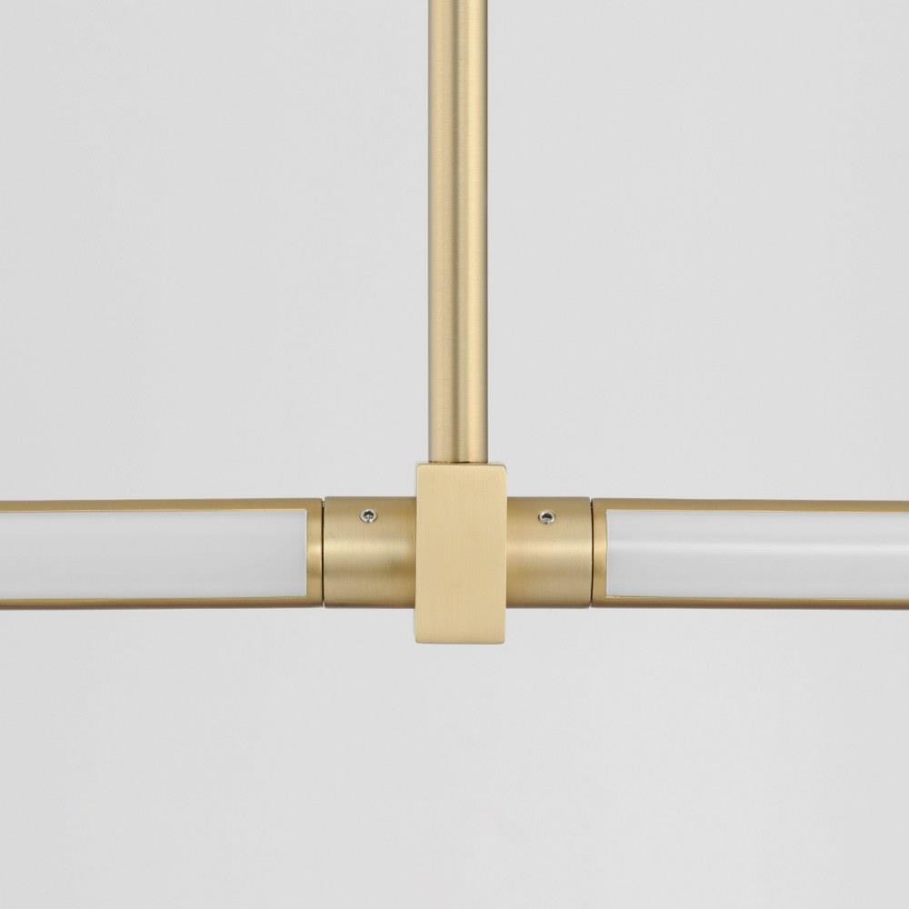 ET2 Lighting - E21355 - Dorian - 14W 2 LED Linear Pendant-1 Inches Tall and 1 Inches Wide