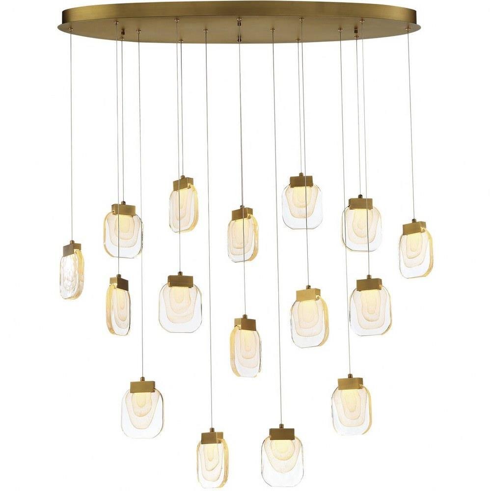 Eurofase Lighting - 37194 - Paget Oval Chandelier 16 Light
