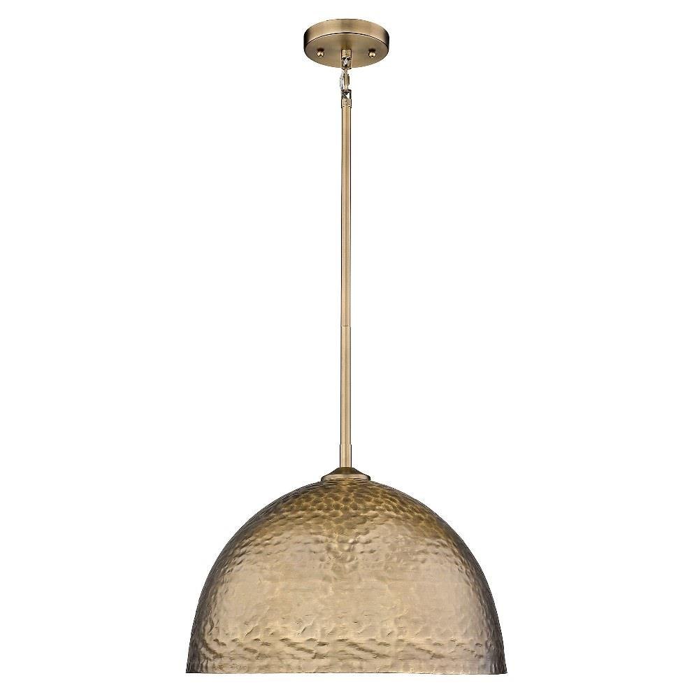 Golden Lighting - 6950-L MBS - Shepard - 1 Light Pendant In Modern ...