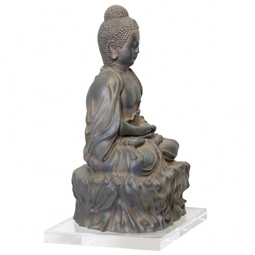 Harp & Finial - HFA51236DS - Buddha - Statue-17.5 Inches Tall and 12 ...