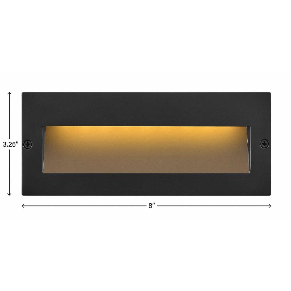 Hinkley Lighting - 1565SK - Taper - 2.5W 1 LED Wide Horizontal Step ...