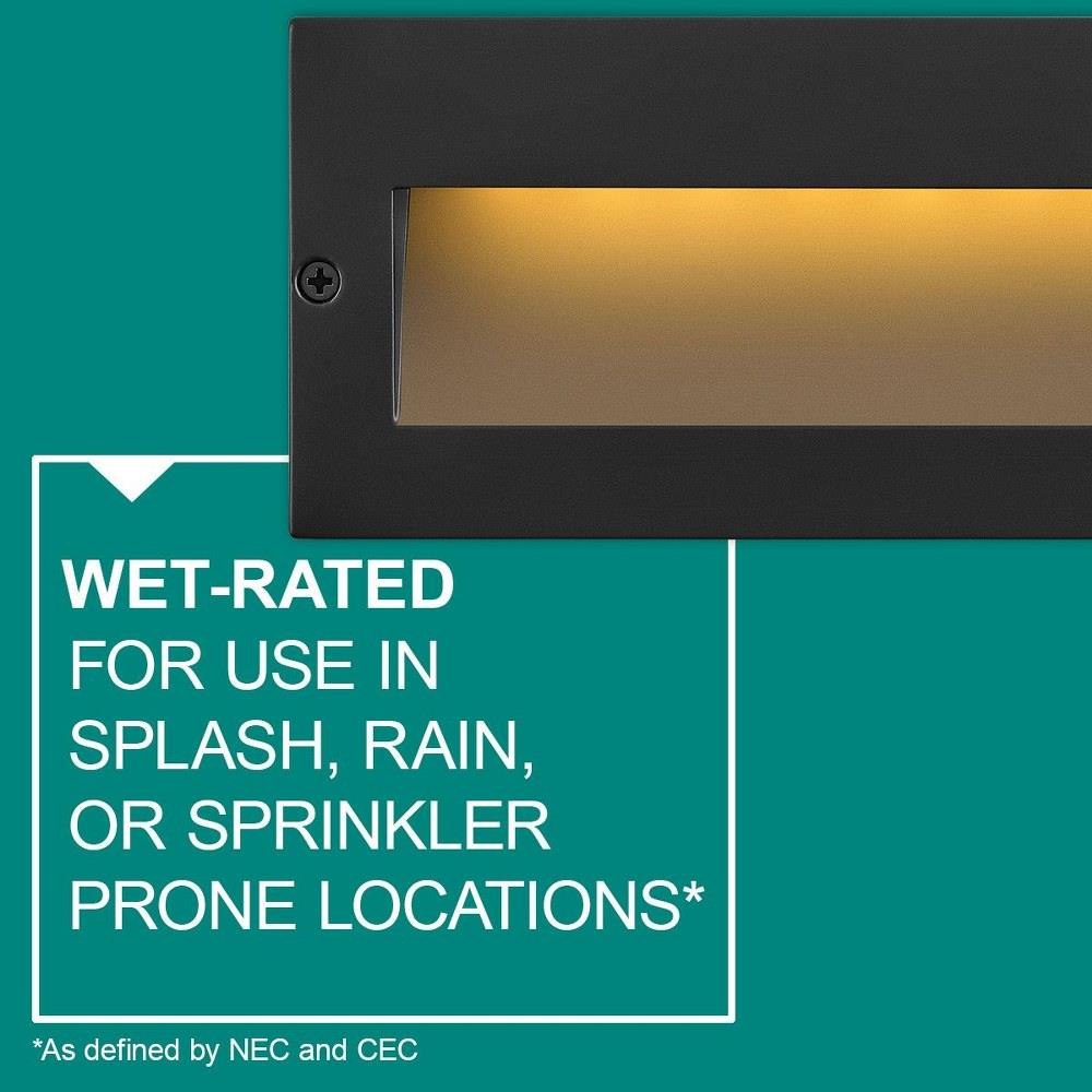 Hinkley Lighting - 1565SK - Taper - 2.5W 1 LED Wide Horizontal Step ...