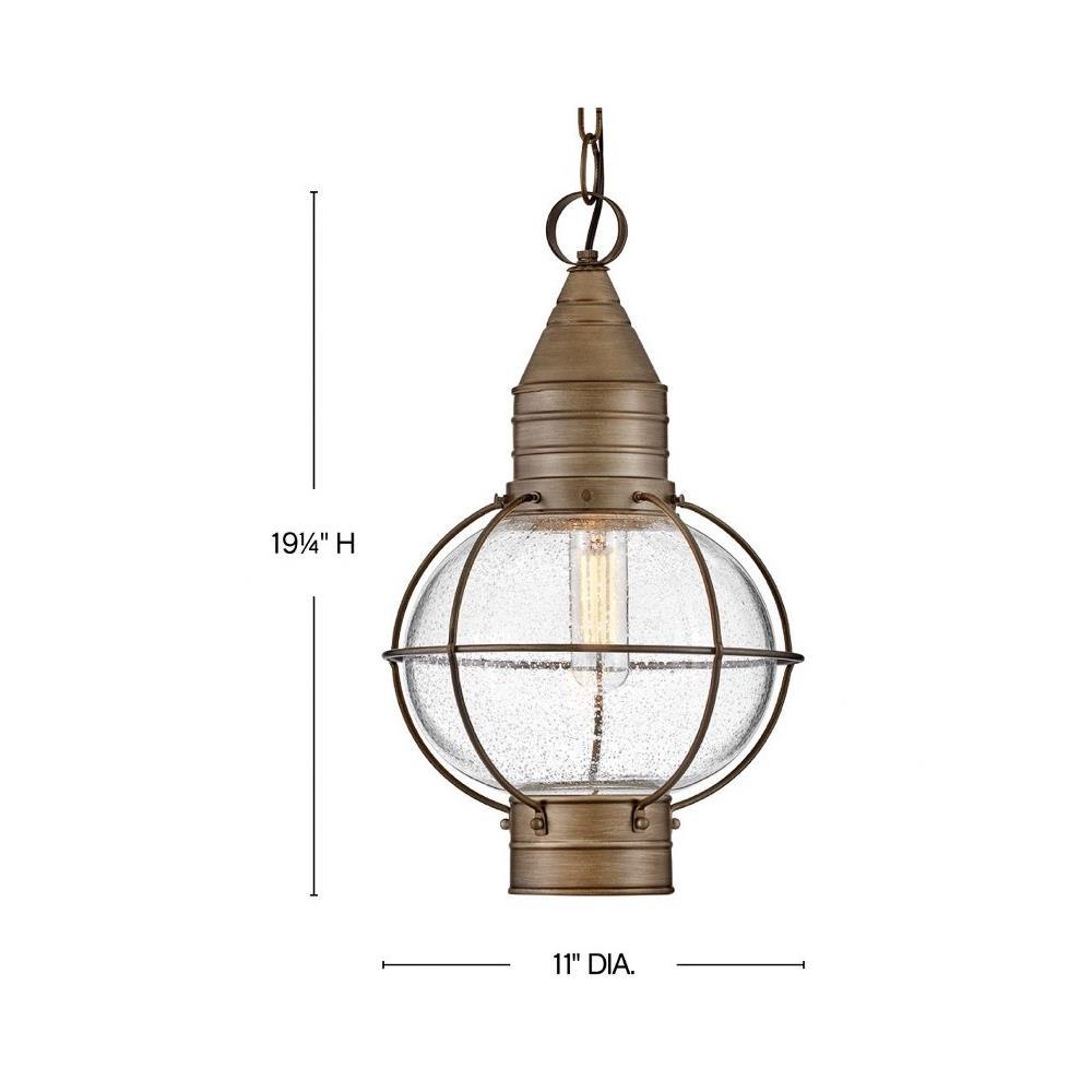 Hinkley Lighting - 2202 - Cape Cod - 1 Light Medium Outdoor Hanging ...