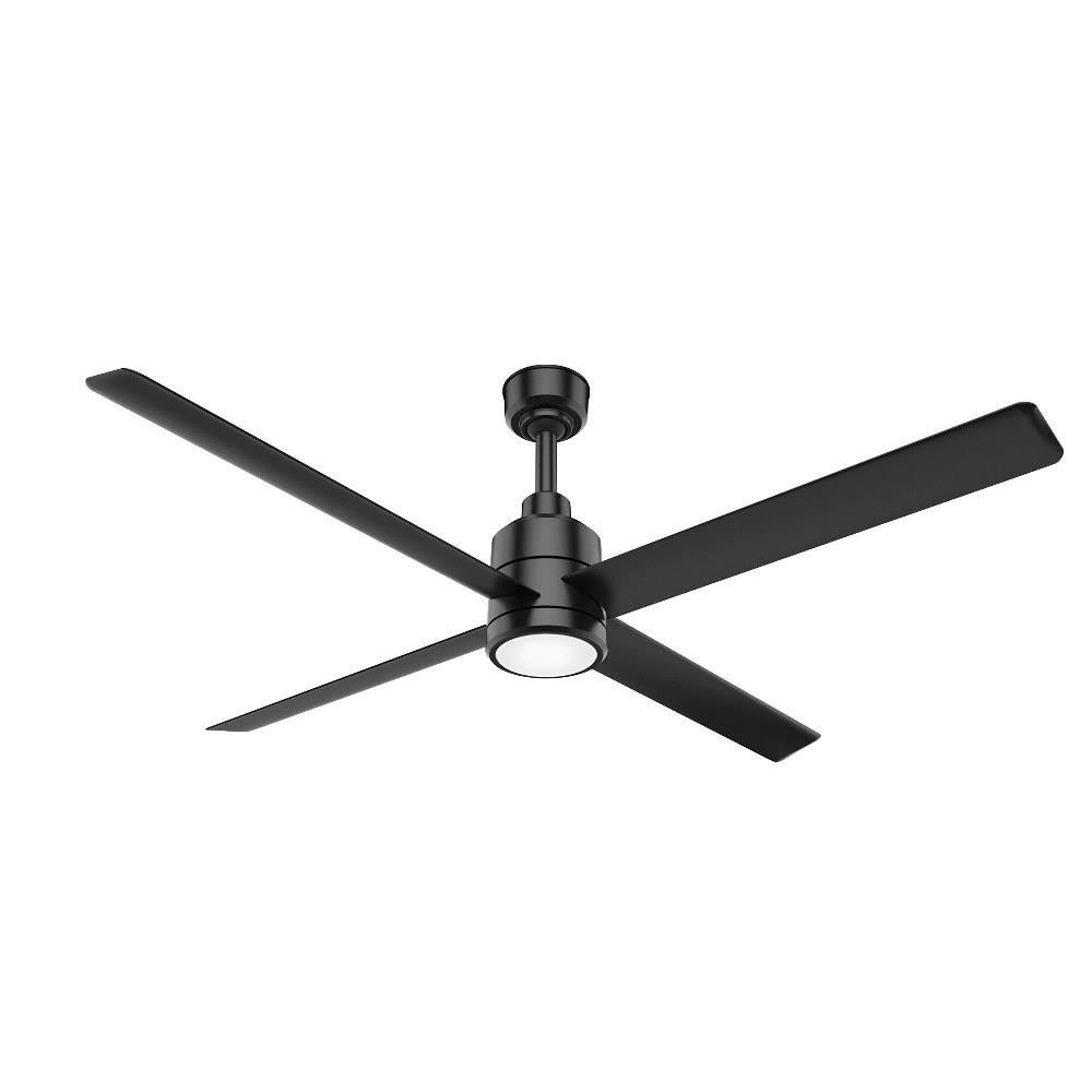 Hunter Fans - 76018 - Hunter 84 inch Trak Damp Rated Ceiling Fan with ...