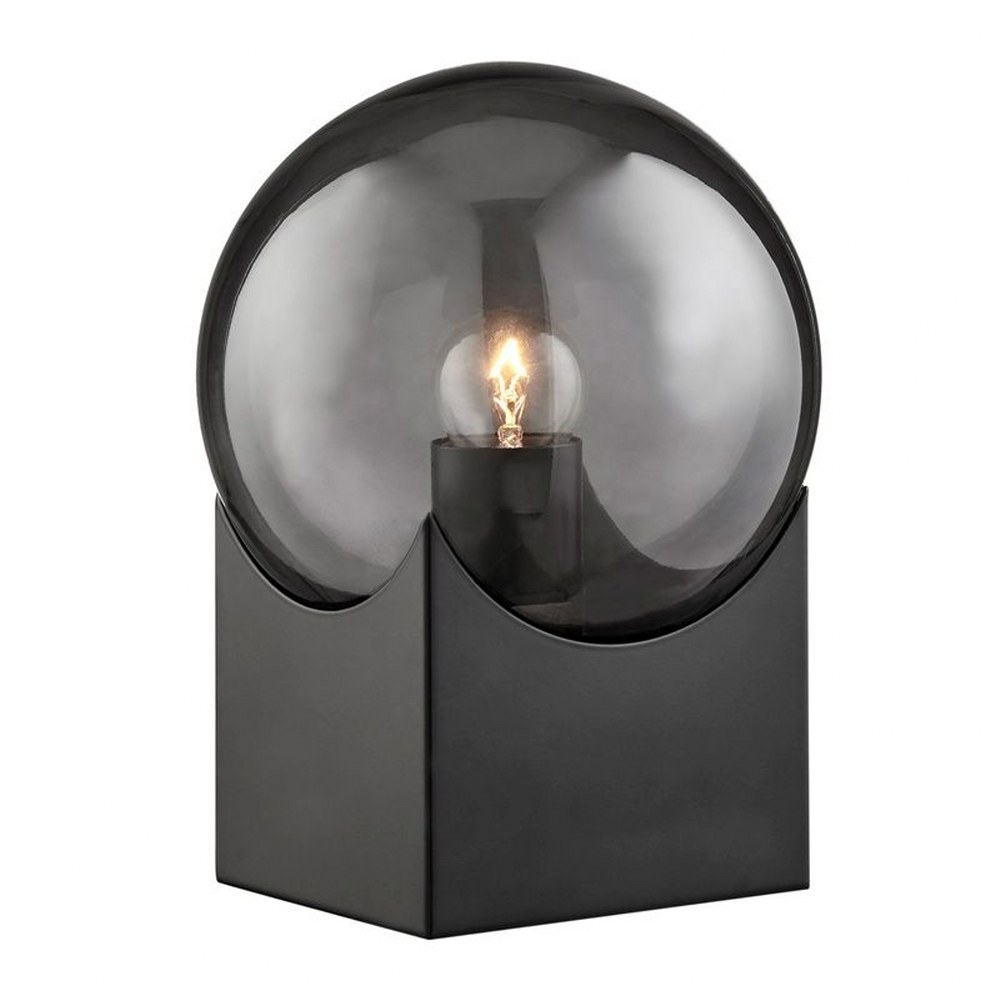 Used Lite Source LS-23770BLK/SMK Oksena - 1 Light Table Lamp-11 Inches ...