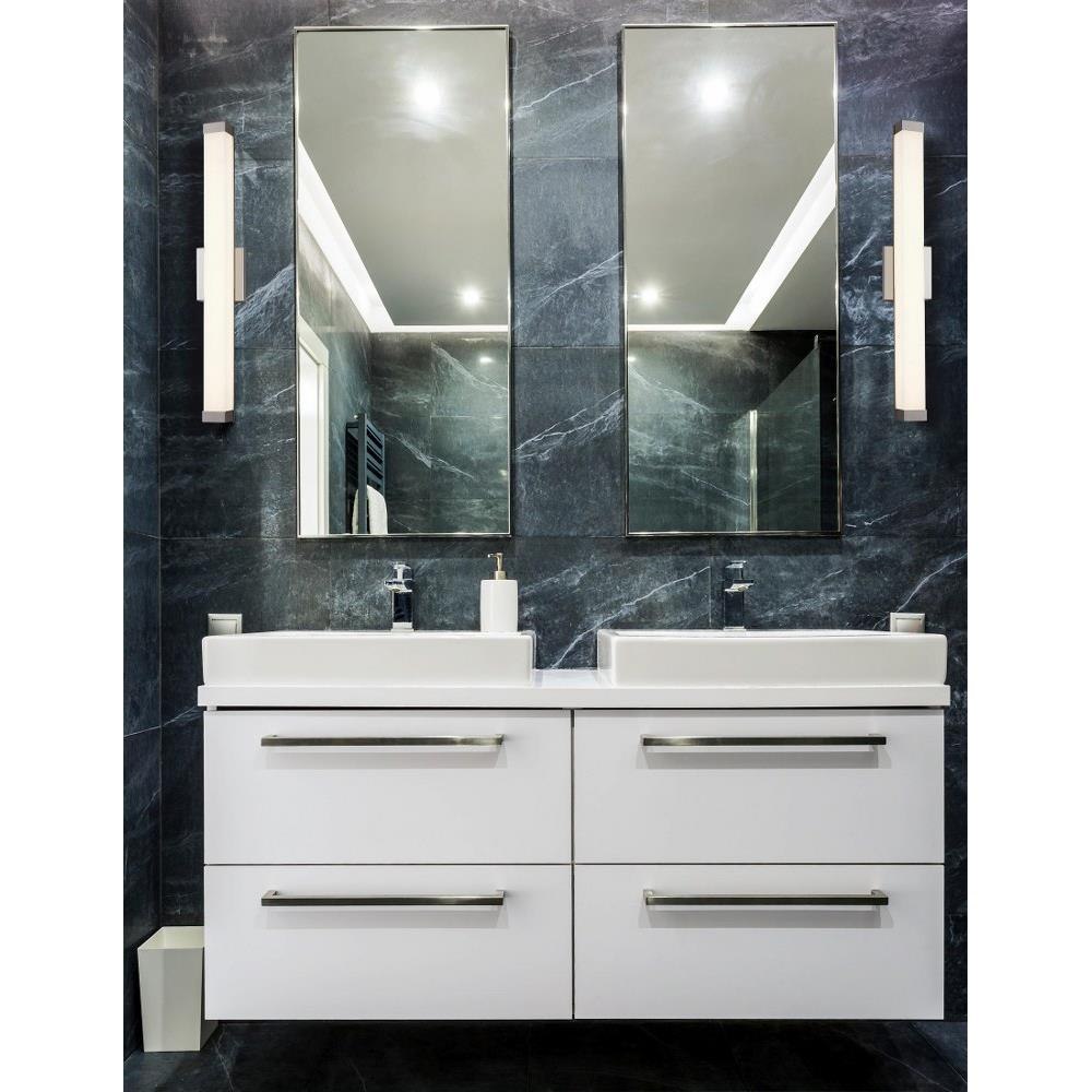 Justice Design - ACR-9001-OPAL-NCKL - Mio - 23W 1 LED Linear Bath ...