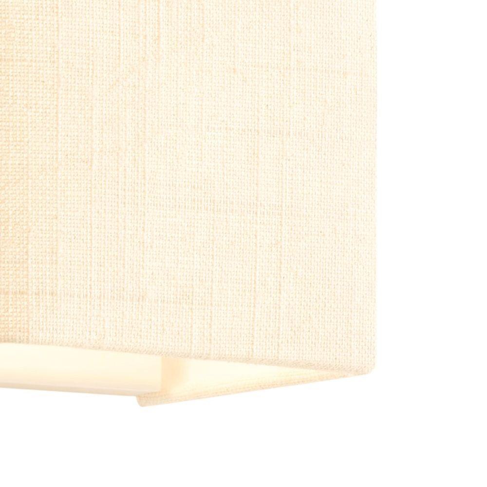Textile Marco 10W 1 LED Cube Wall Sconce 4.25 Inch Tall by Justice ...
