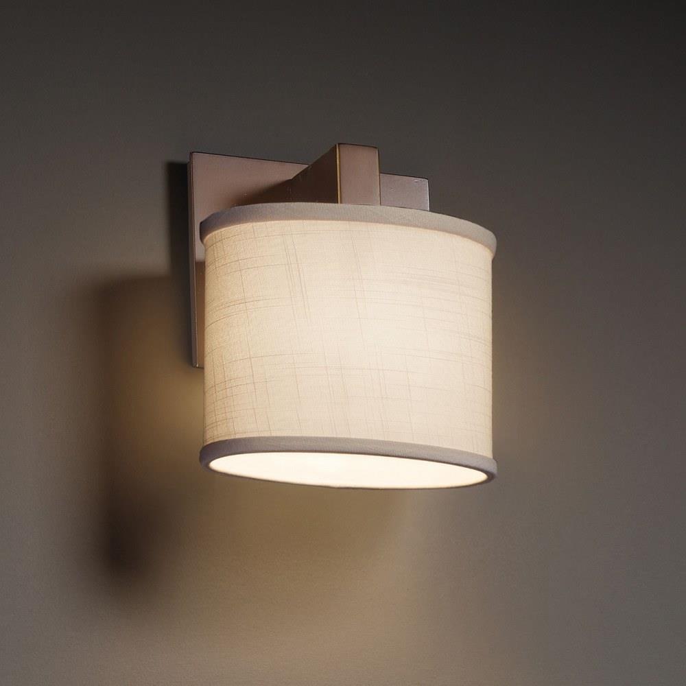 Justice Design - FAB-8931-30-CREM - Textile Modular - 1 Light ADA Wall ...