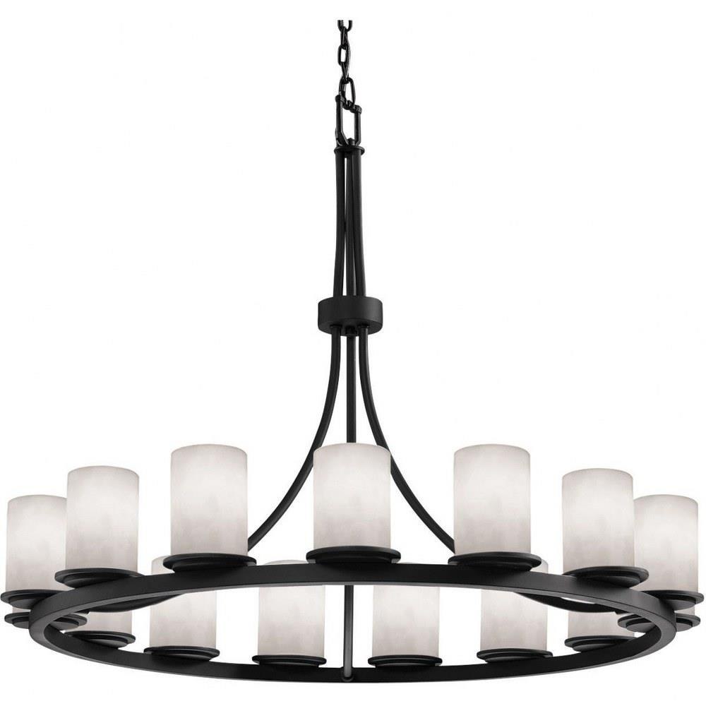 Justice Design - CLD-8716-10 - Clouds Dakota - 60 Inch Ring Chandelier ...