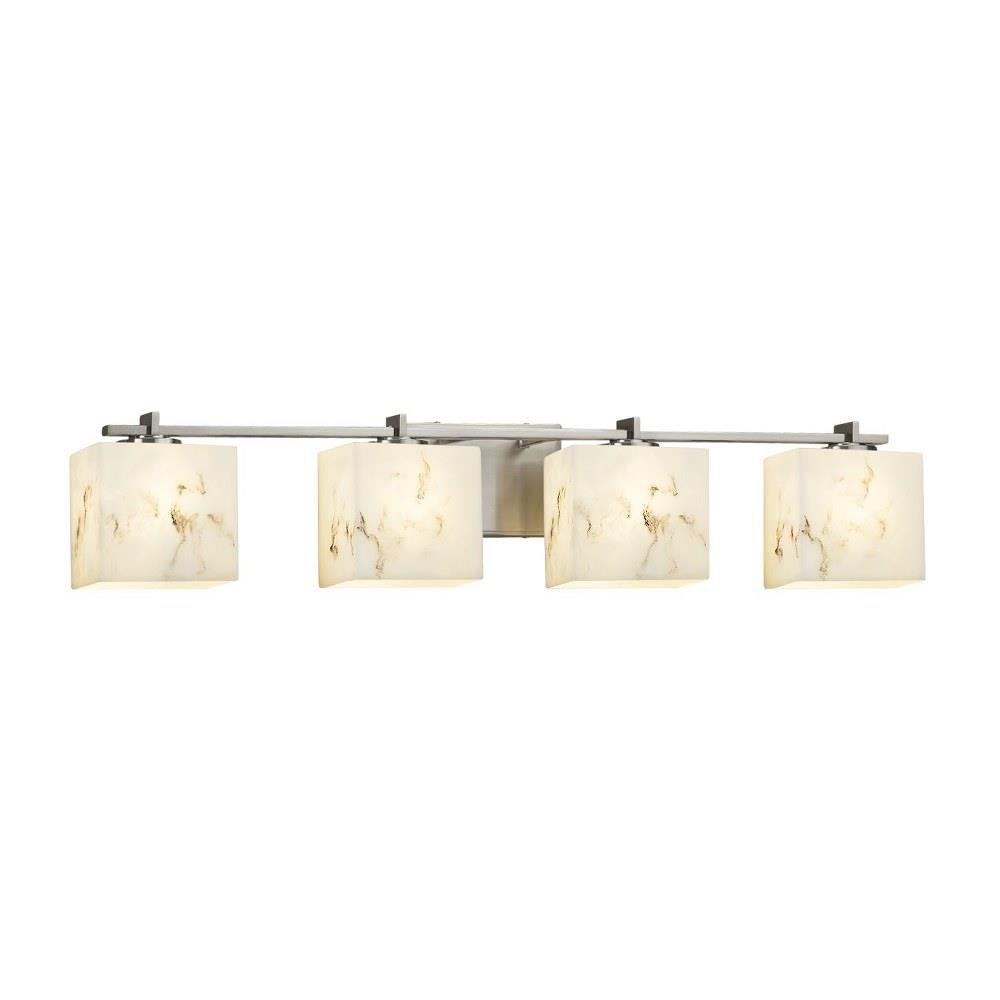Justice Design - FAL-8444-55 - LumenAria Era - 4 Light Bath Bar with ...
