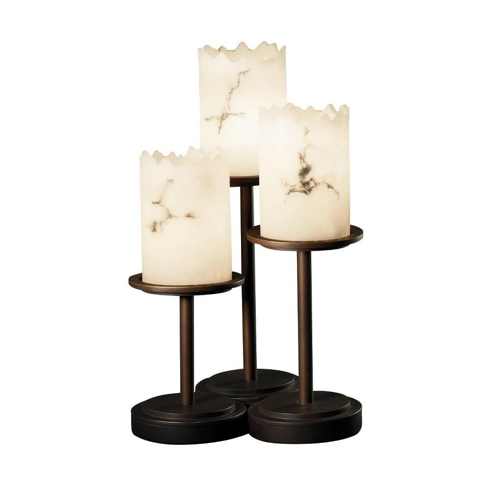 Justice Design - FAL-8797-12 - LumenAria Dakota - 3 Light Table Lamp ...