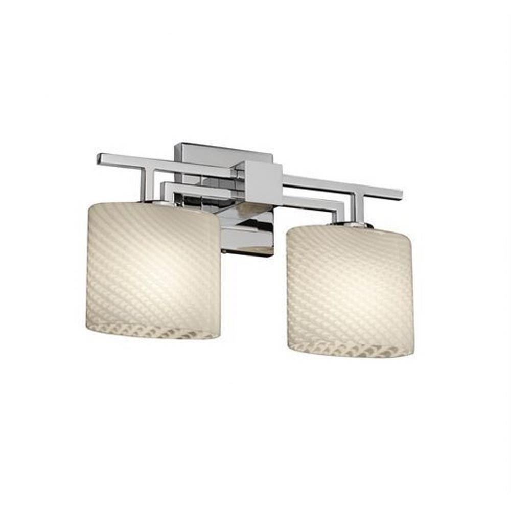 Justice Design Fsn 8702 30 Weve Fusion Aero 2 Light Bath Bar