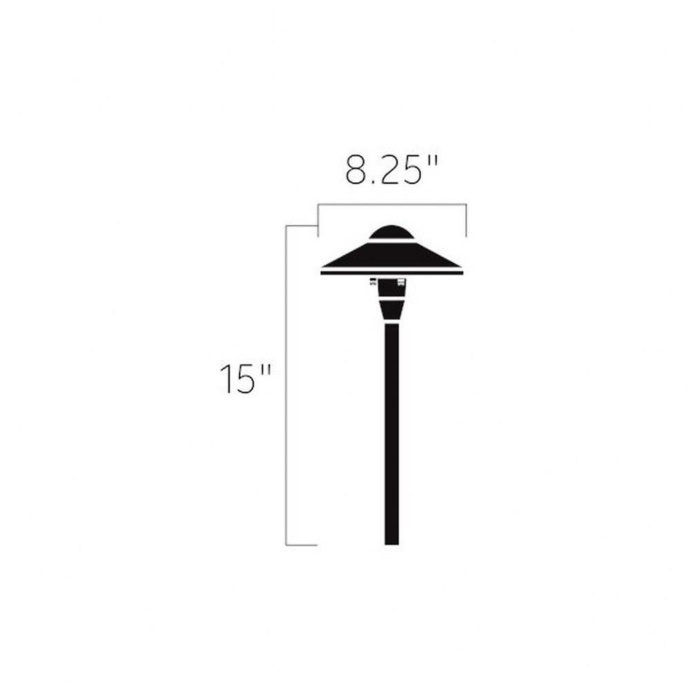 Kichler Lighting - 15811 - 4.3W 3 LED Short Dome Path Light - with ...