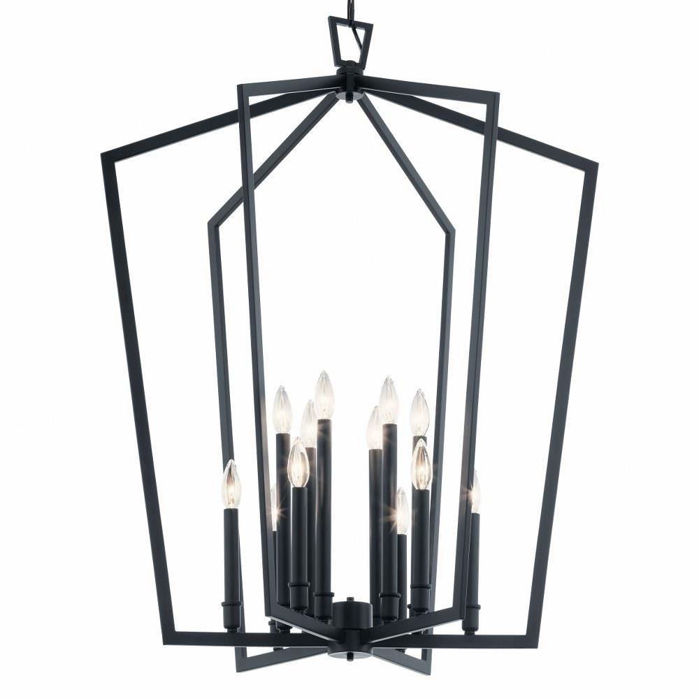 Kichler Lighting - 43496 - Abbotswell - 12 Light Foyer Chandelier ...