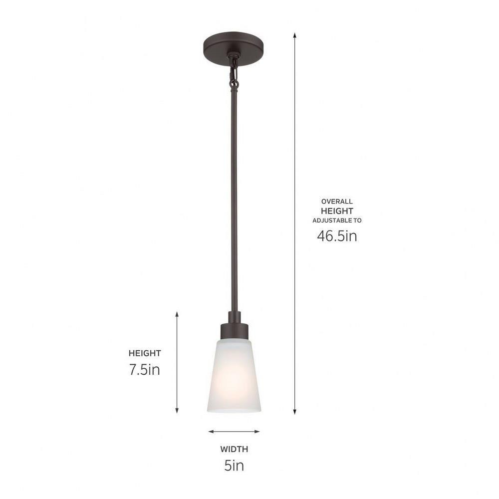 Kichler Lighting - 52444 - Erma - 1 Light Mini Pendant In Updated ...