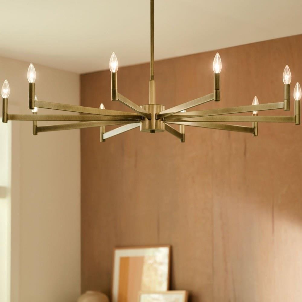 Kichler Lighting - 52613 - Erzo - 10 Light Large Chandelier In Mid ...