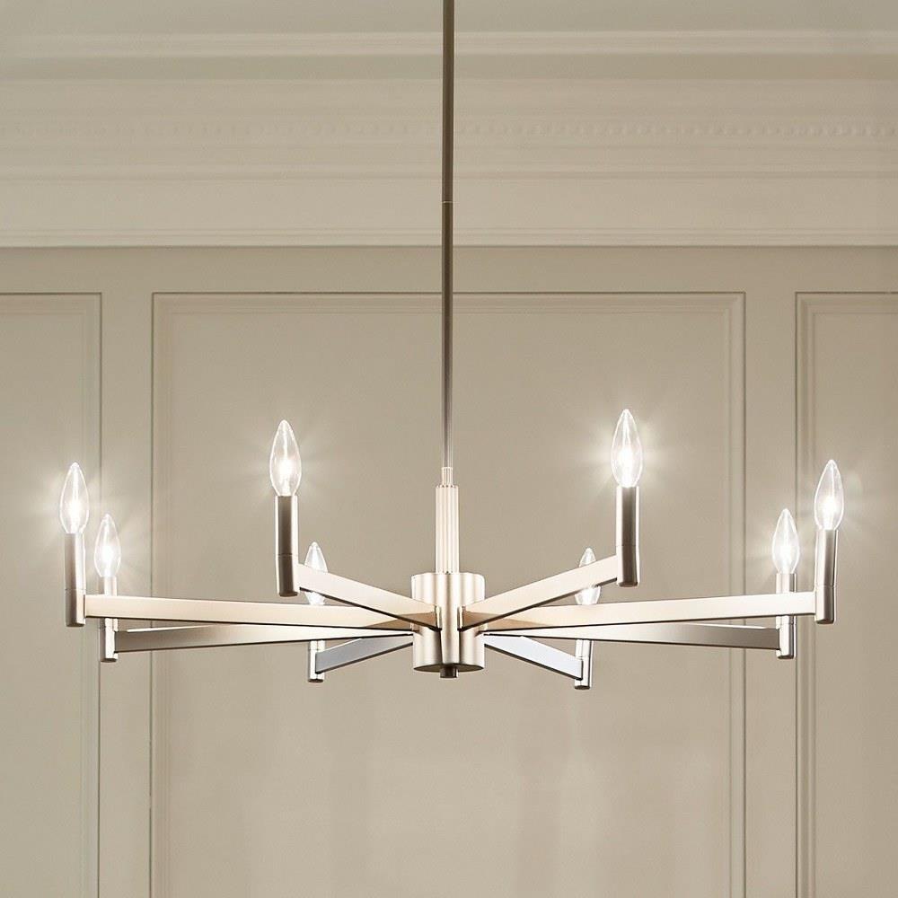 Kichler Lighting - 43857 - Erzo - 8 light Large Chandelier - with Soft ...