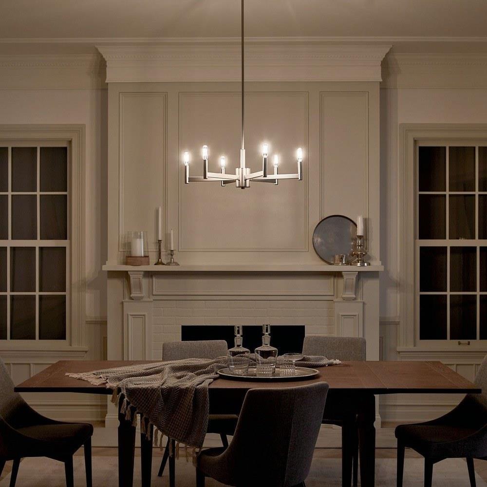 Kichler Lighting - 43859 - Erzo - 6 light Medium Chandelier - with Soft ...