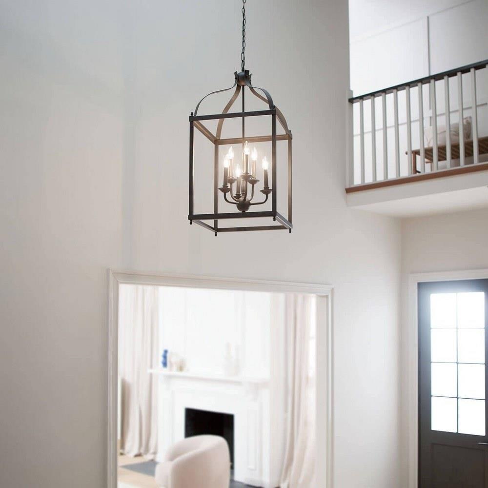 Kichler Lighting - 42568 - Larkin - 6 Light X-Large Cage Foyer with ...