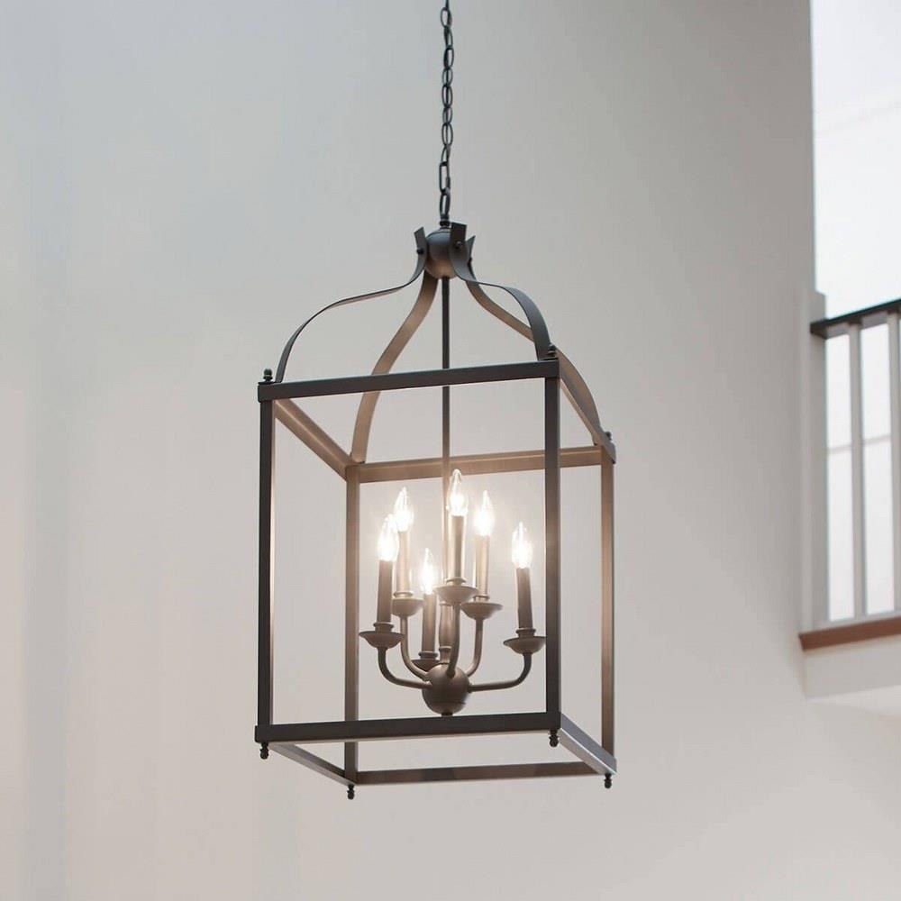 Kichler Lighting - 42568 - Larkin - 6 Light X-Large Cage Foyer with ...