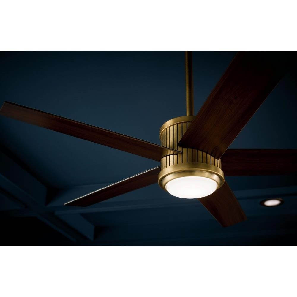 Kichler Lighting - 300048 - Brahm - 5 Blade Ceiling Fan with Light Kit ...