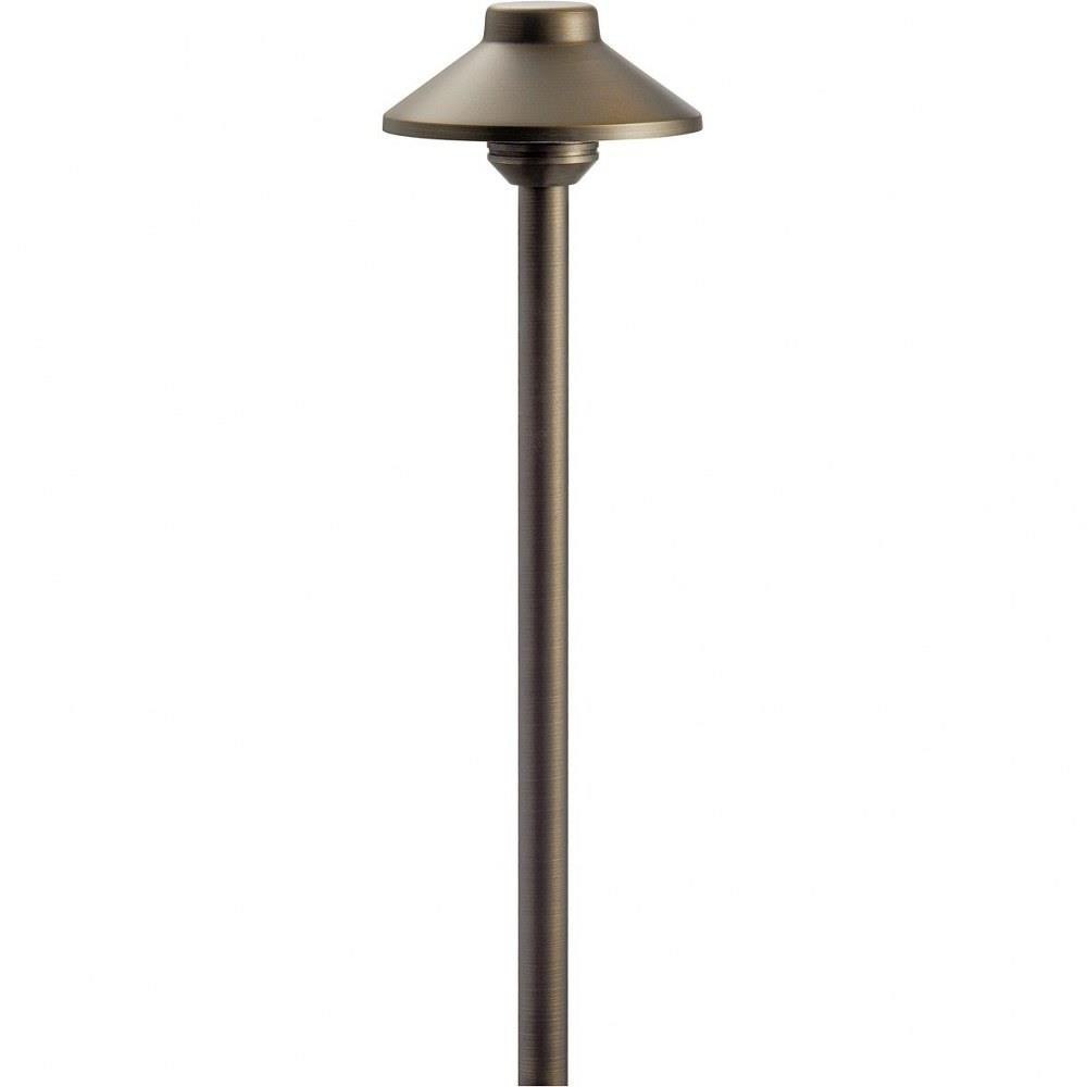 Kichler Lighting - 15505CBR - 16W 1 LED Stepped Dome Path Light In ...