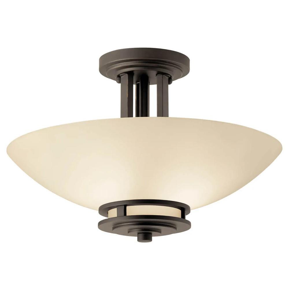 Kichler Lighting - 3674 - Hendrik - 2 light Semi-Flush Mount - with ...