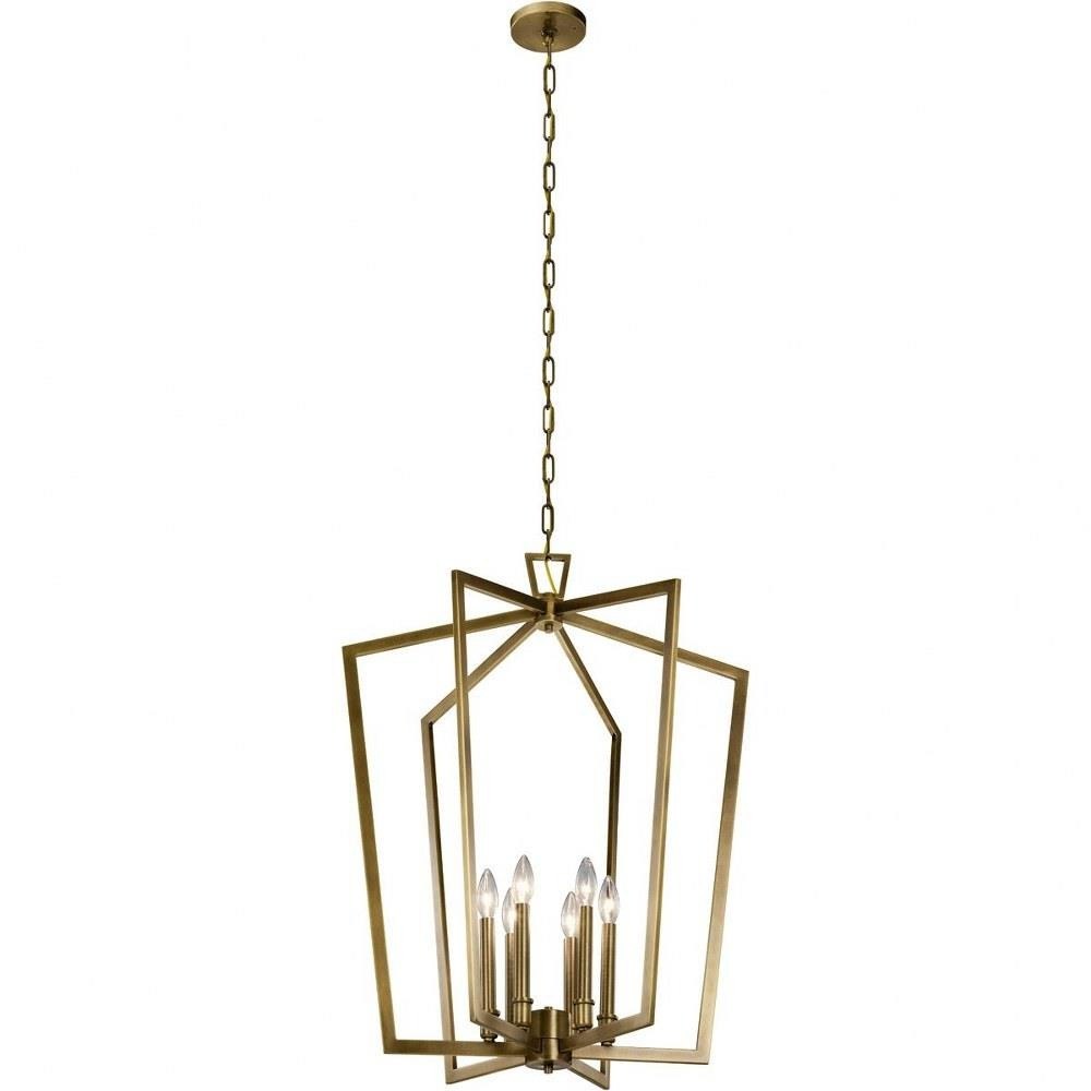 Kichler Lighting - 43495 - Abbotswell - 6 Light Large Foyer Pendant ...