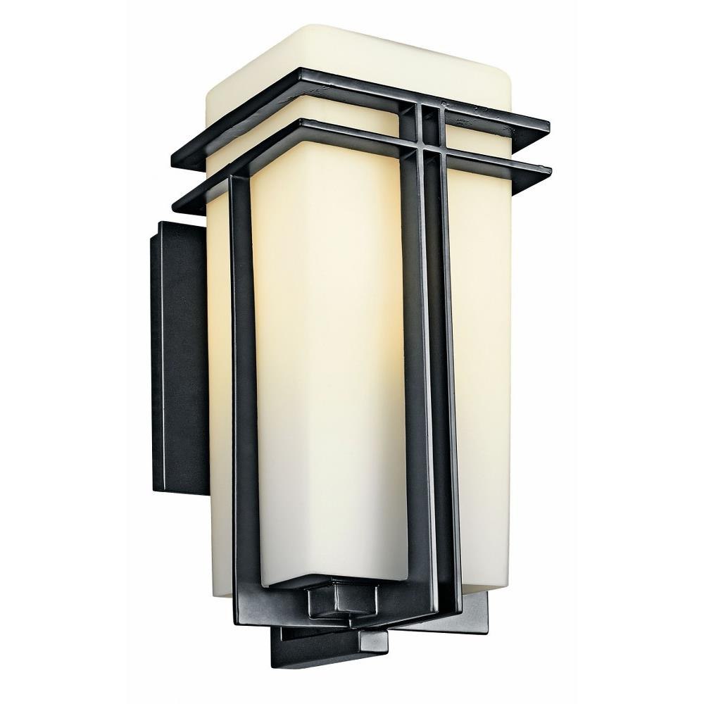 Kichler Lighting - 49201BK - Tremillo - 1 Light Outdoor Wall Mount - 14 ...