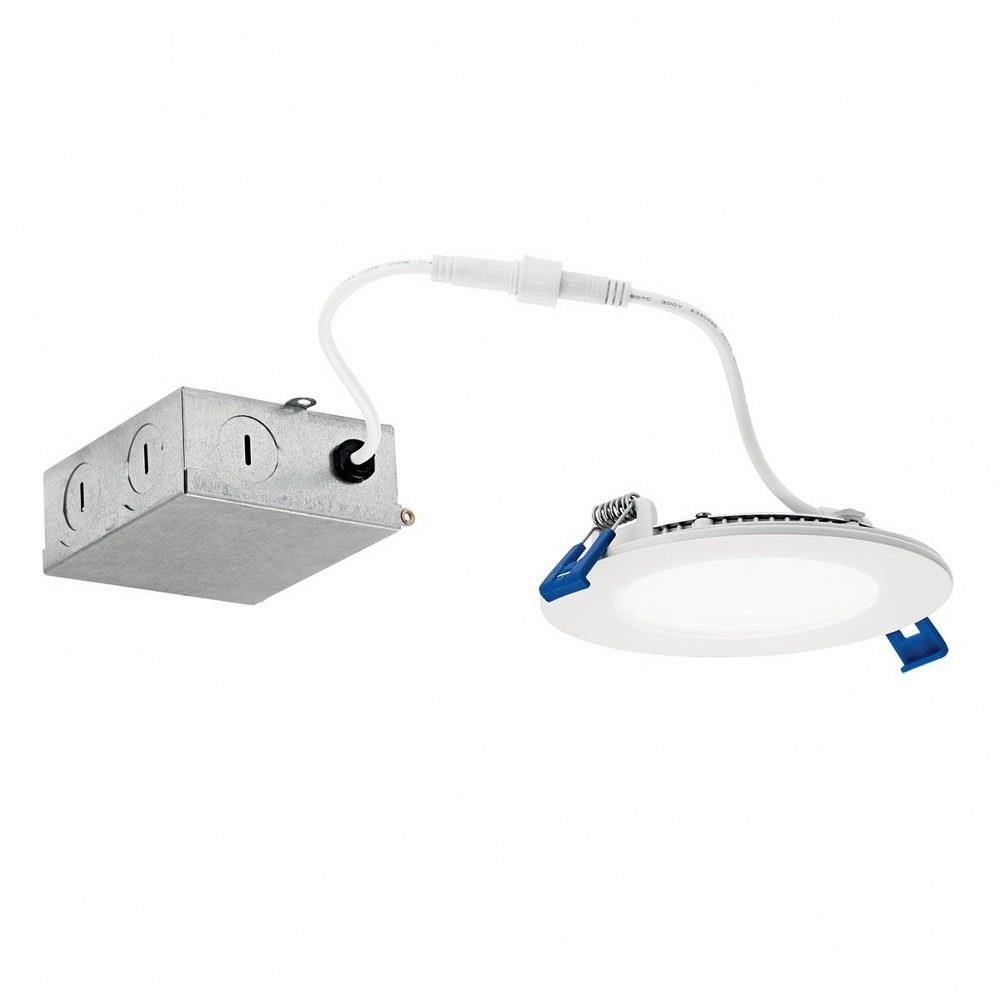 Kichler Lighting - DLSL04R3090WHT - Direct To Ceiling - 1 Led Round ...