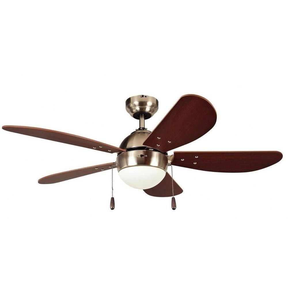 Litex - PB42SN5L - Prescott - 5 Blade Ceiling Fan with Light Kit-14.5 ...