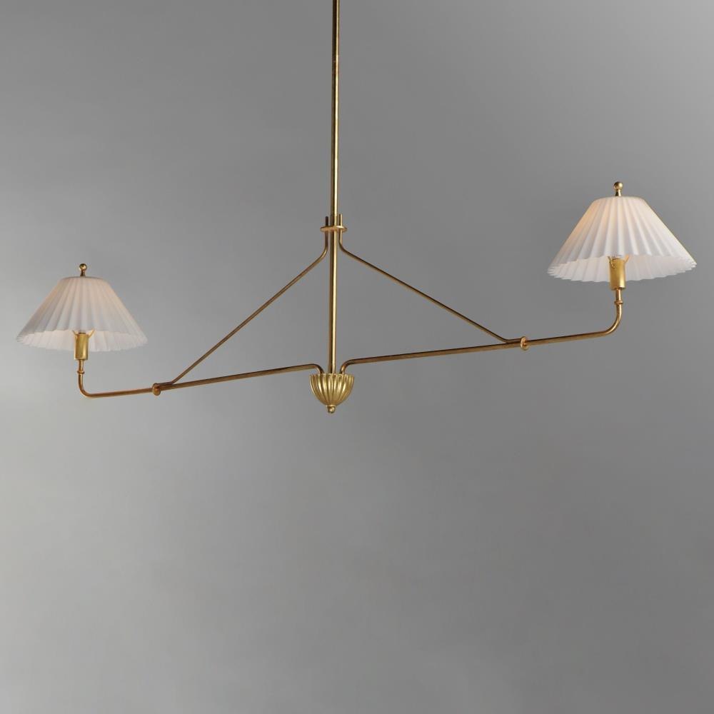 Maxim Lighting - 18312SWGL - Kismet - 2 Light Linear Pendant-14.75 ...