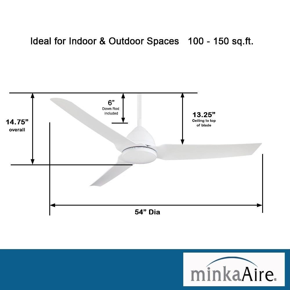 Minka Aire Fans - F753 - Java - Indoor Ceiling Fan in Contemporary ...