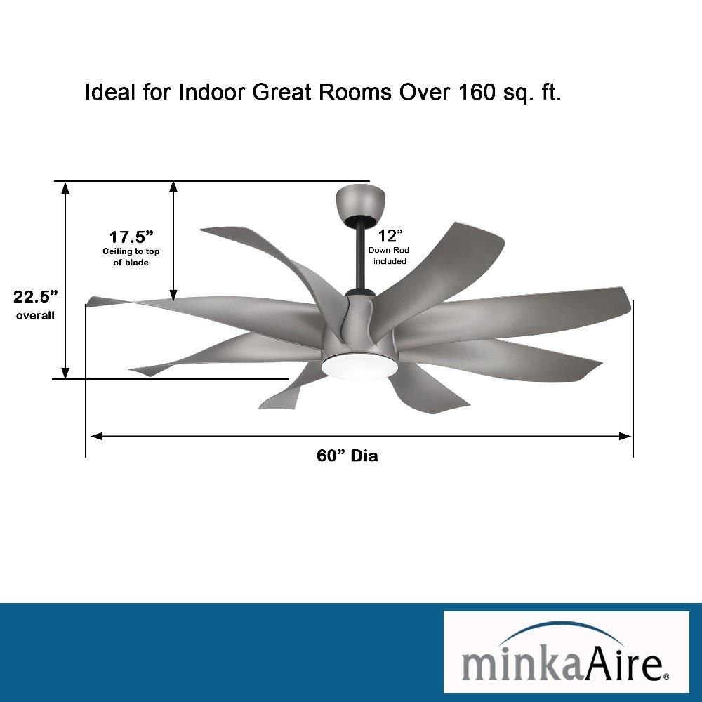 Minka Aire Fans - F788L - Dream Star - Ceiling Fan with Light Kit in ...