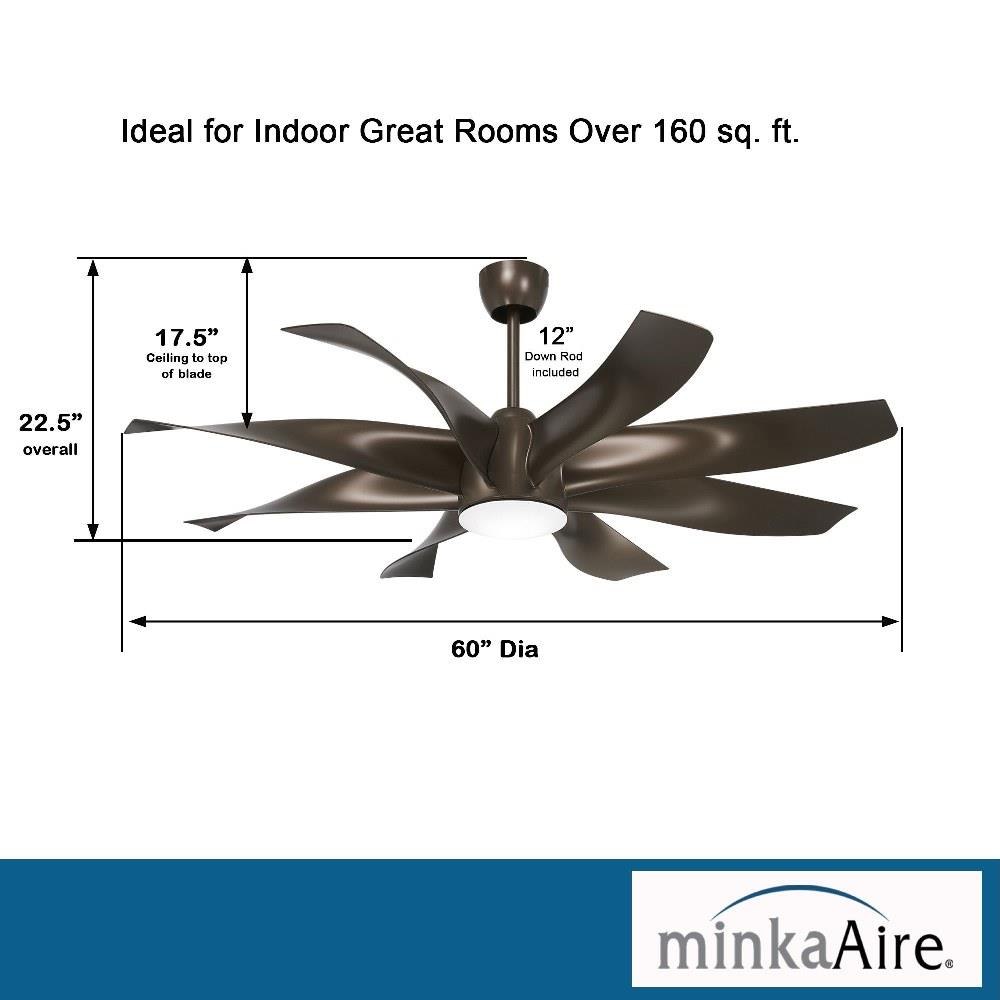 Minka Aire Fans - F788L - Dream Star - Ceiling Fan with Light Kit in ...