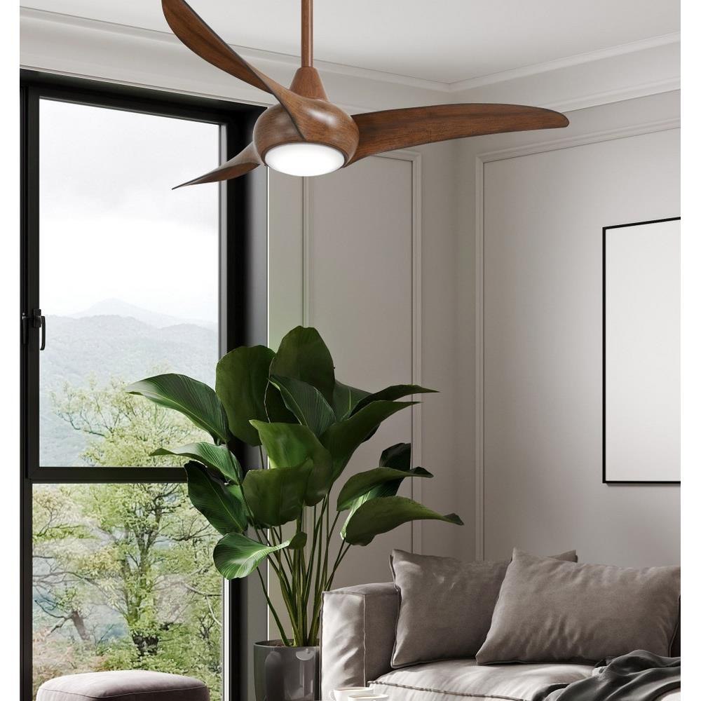 Minka Aire Fans - F845 - Light Wave - 44 Inch 3 Blade Ceiling Fan with ...