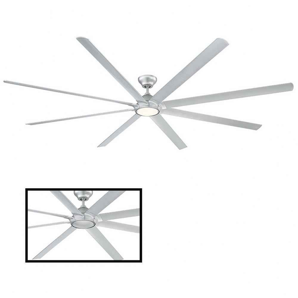 Modern Forms - FR-W1805-120L - Hydra-120 Inch 8-Blade Ceiling Fan with ...